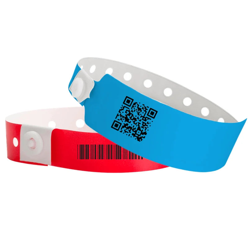 QR Code & Barcode Wristbands Canada | Variable Data Printing – The ...