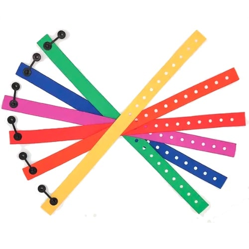 Snap Closure Cloth Wristbands - The Wristband Man Canada