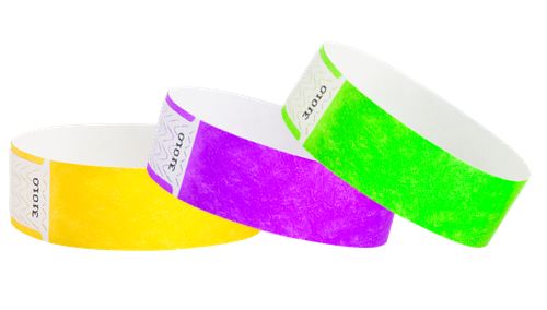 Custom Tyvek® Wristbands - The Wristband Man Canada
