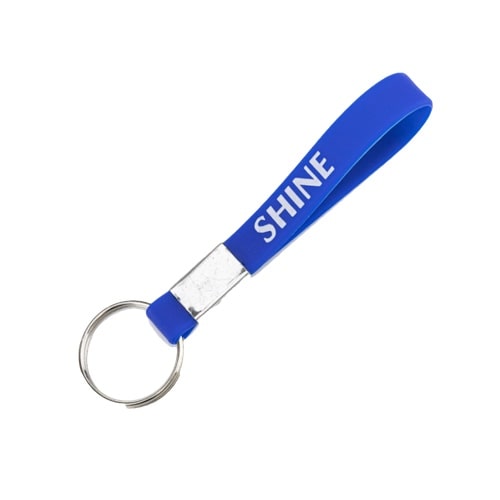 Silicone Loop Keychain - The Wristband Man Canada